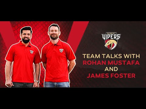 Rohan Mustafa and James Foster speak about the preparations ahead of ...