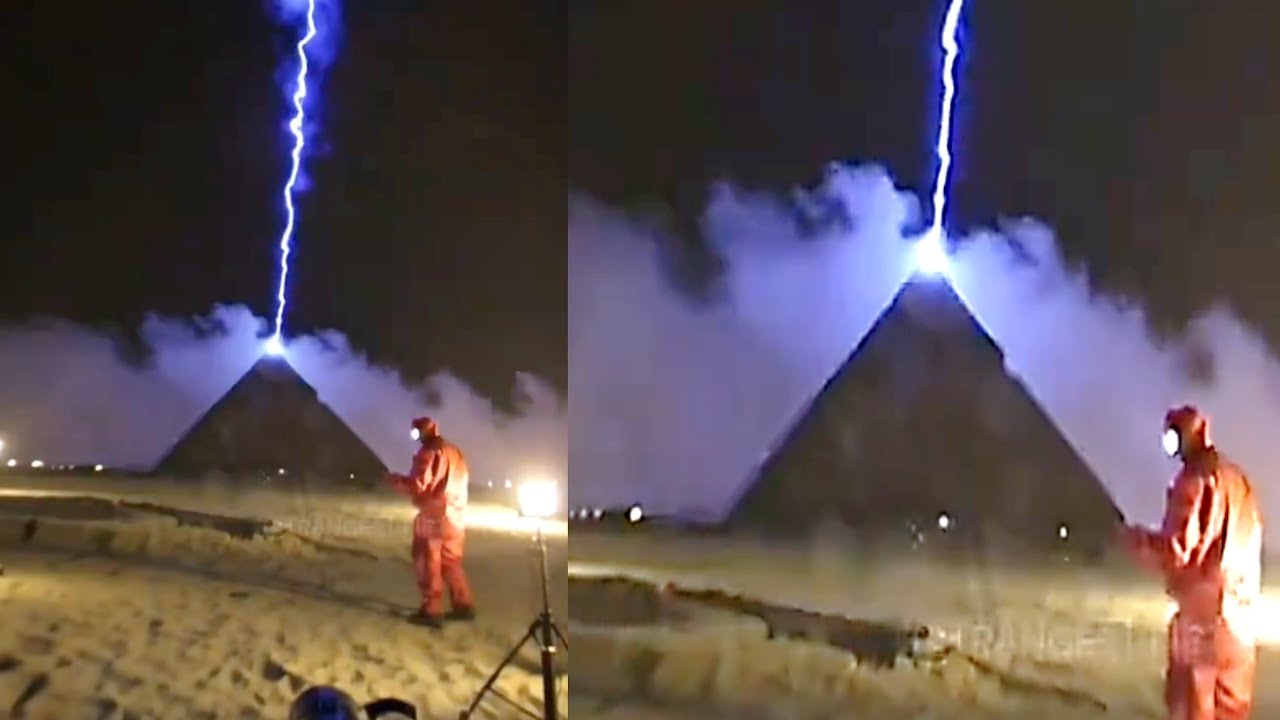 They Just Leaked A New Shocking Discovery At The Great Pyramids - YouTube