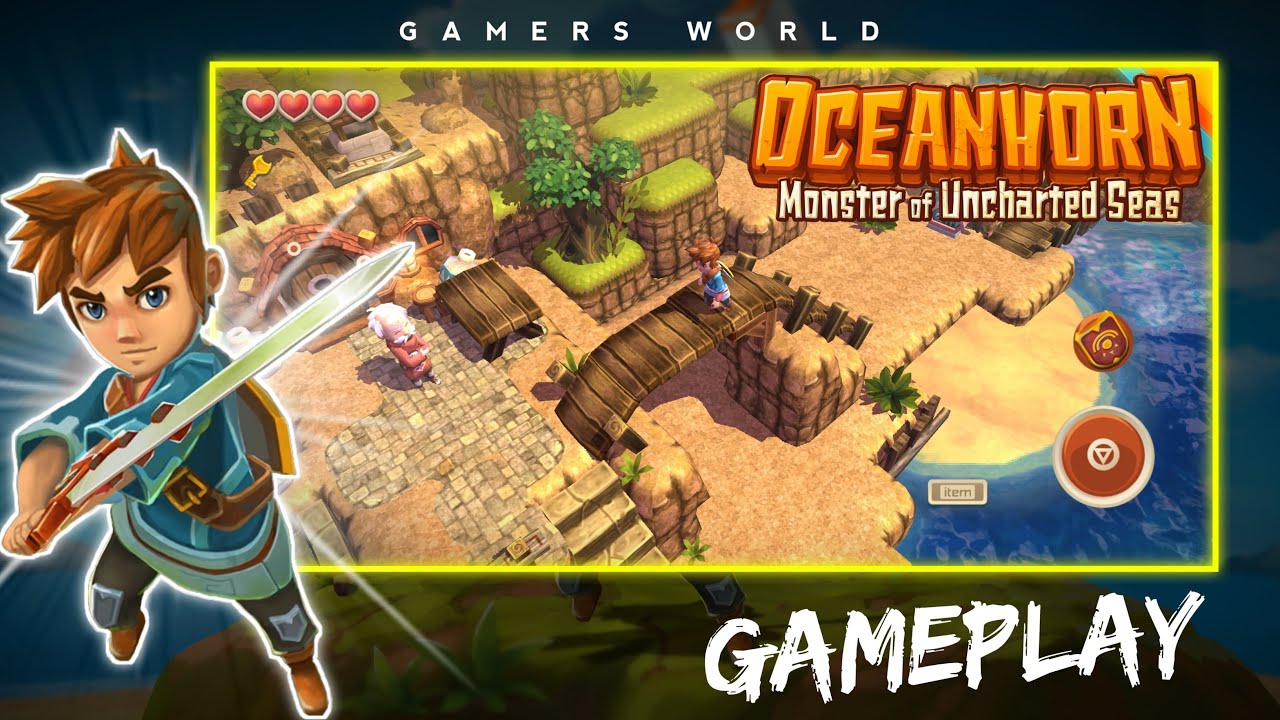 Oceanhorn Android Gameplay Walkthrough || Gamers World - YouTube