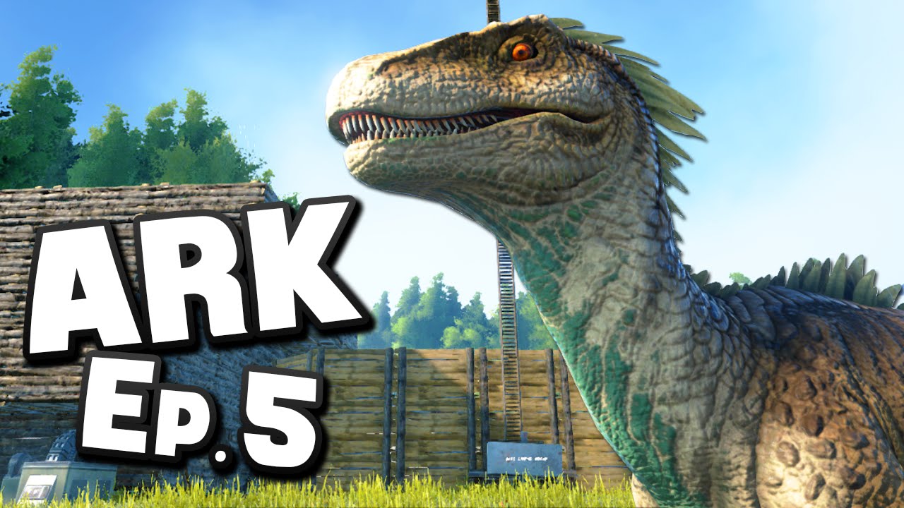 ARK: Survival Evolved | Ep 5 : "RAPTOR MEAT!" (Gameplay) - YouTube