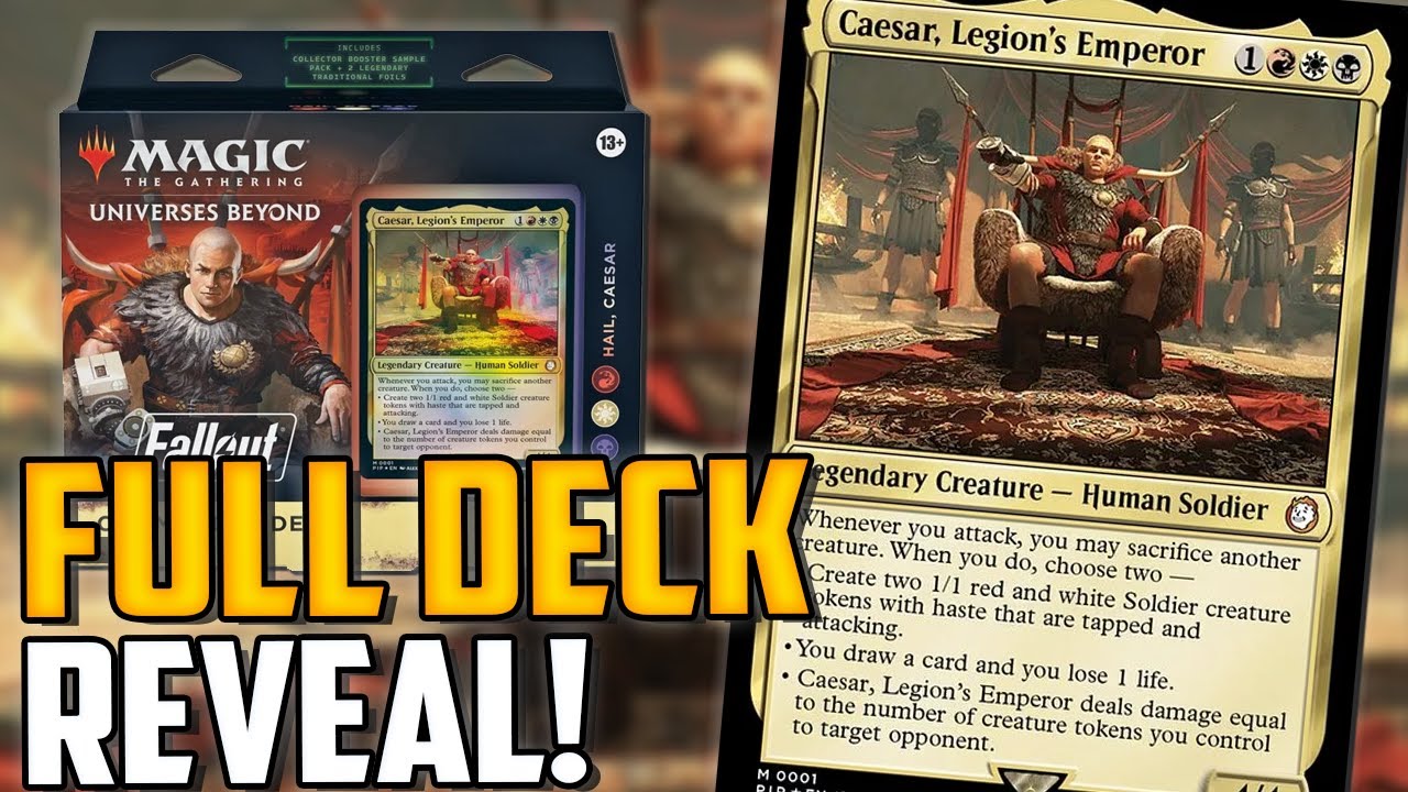 Hail, Caesar! : Full Deck List and Review! - Magic: The Gathering - YouTube