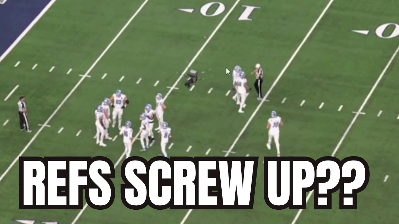 DID TAYLOR DECKER REPORT AS ELIGIBLE RECEIVER? DID THE REFS CHEAT ...