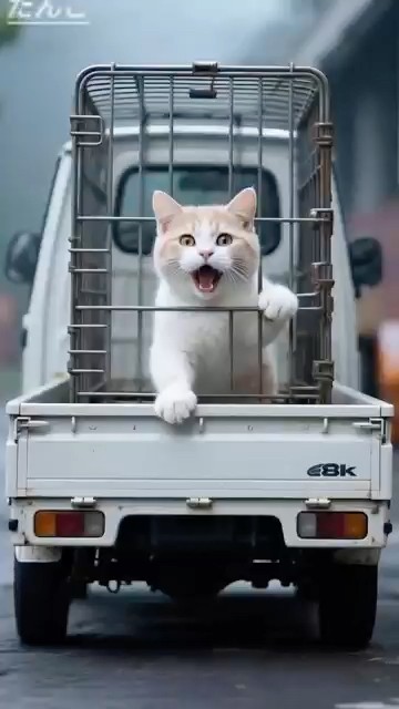 Cat mom saver her baby - YouTube