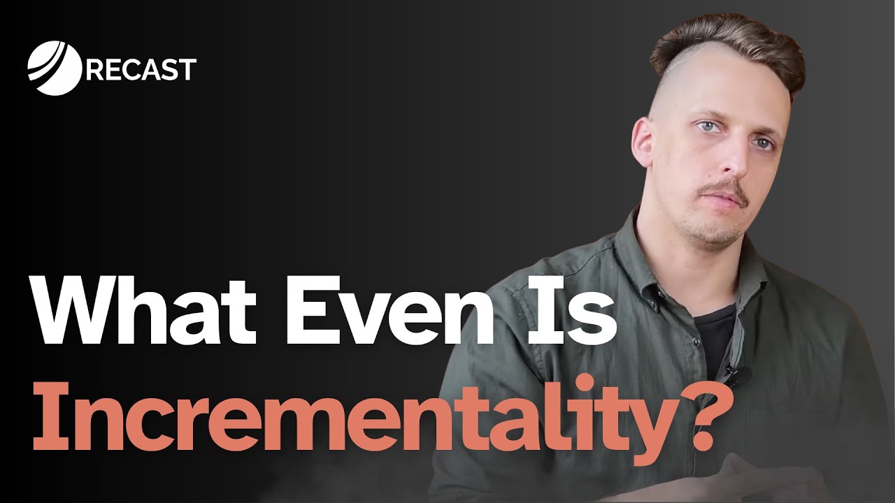 Incrementality: The most important thing for marketers to track - YouTube
