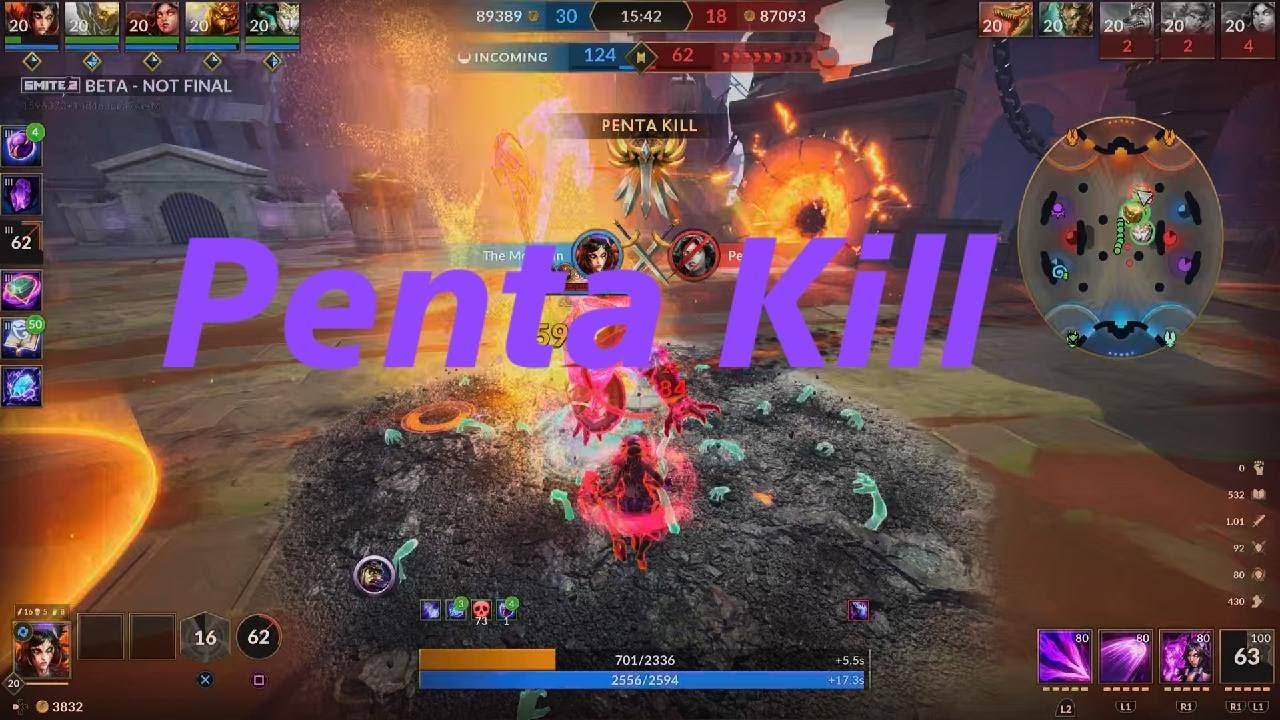 SMITE 2- Morrigan PENTA Kill - YouTube