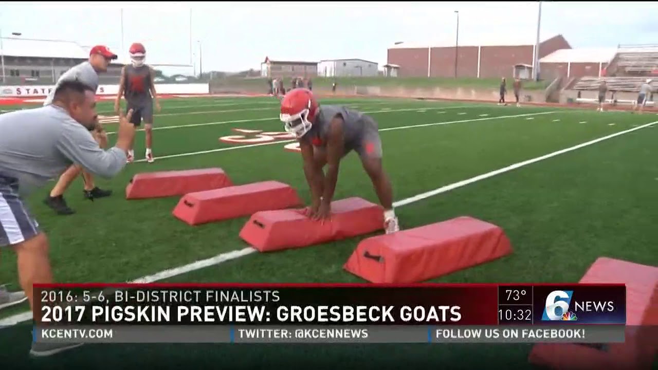 Pigskin Preview: Groesbeck Goats - YouTube