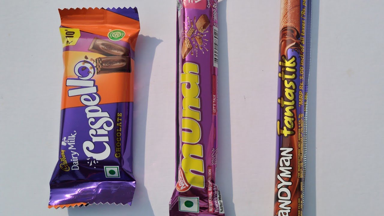 Chocolate candyman stick / Unwrapping of chocolate wafer stick - YouTube