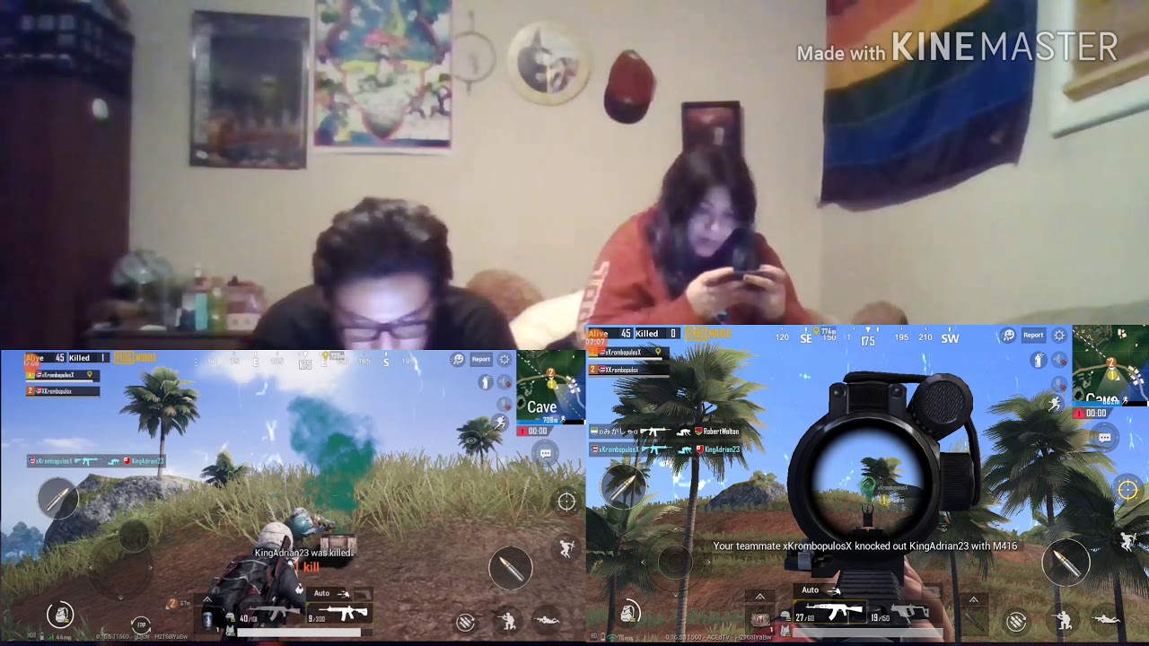Pubg Mobile Split Screen - YouTube