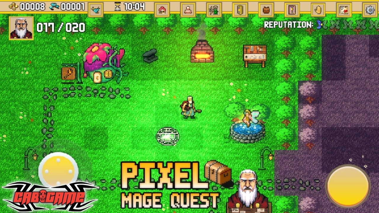 Pixel Mage Quest RPG Gameplay - Android - YouTube