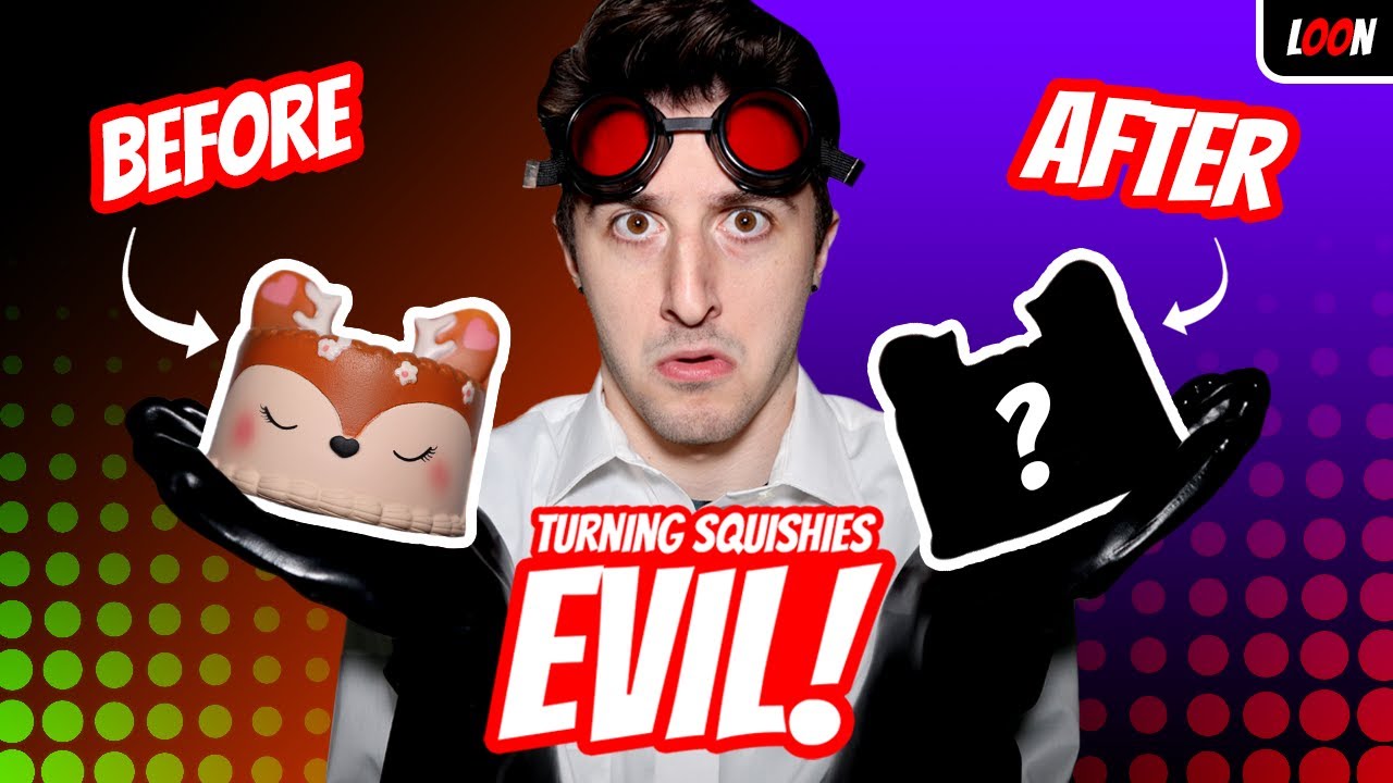 Squishy Makeovers | Turning BAMBI Into A Housefly! | TURNING SQUISHIES ...