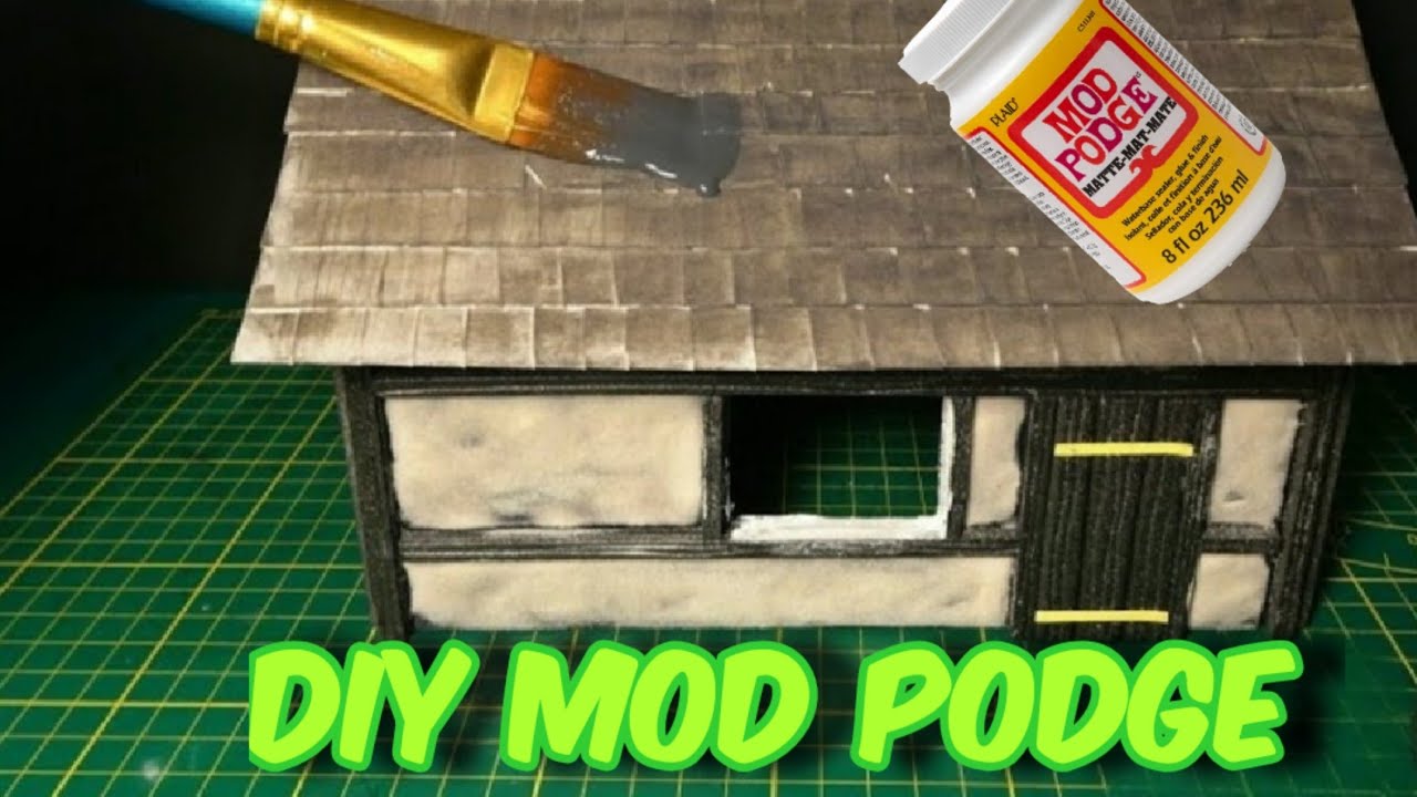 How to make your own cheap and easy Mod Podge / D.I.Y Mod Podge - YouTube