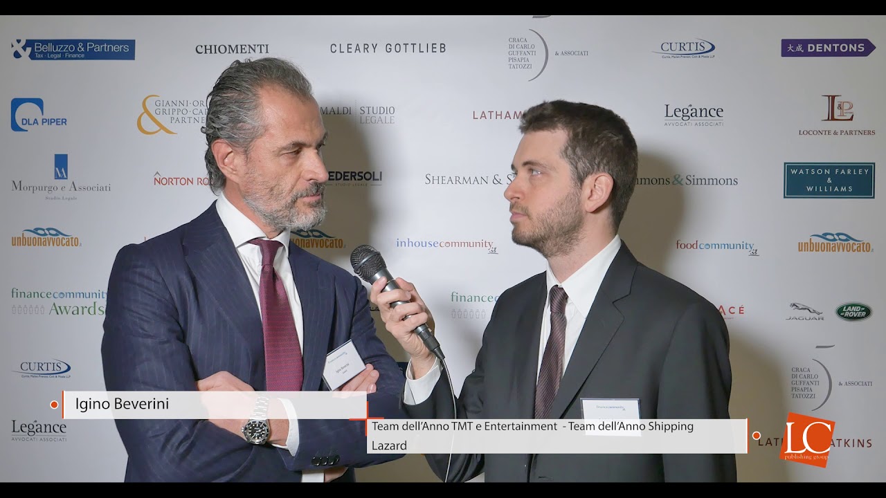 Igino Beverini - Financecommunity Awards 2017 by financecommunity.it ...