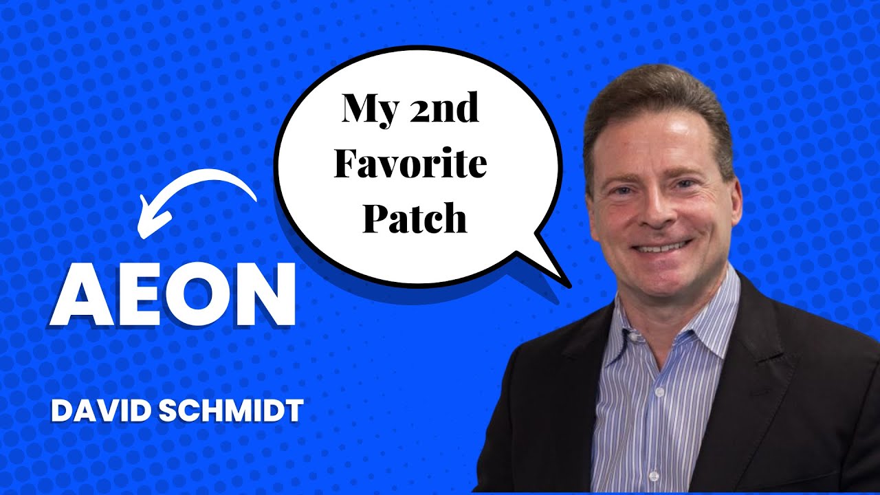 Aeon - David Schmidt's 2nd Favorite LifeWave Patch - YouTube