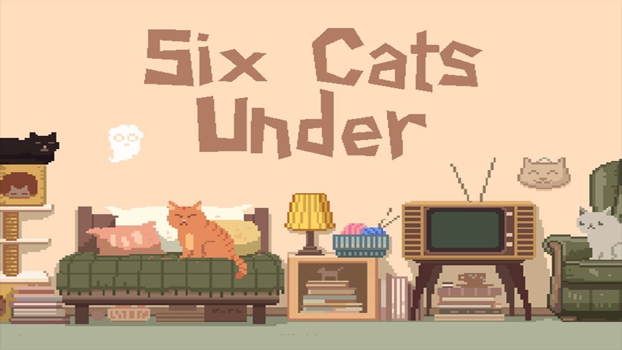 ｢Six Cats Under｣ No Commentary ｢Full Game｣ - YouTube