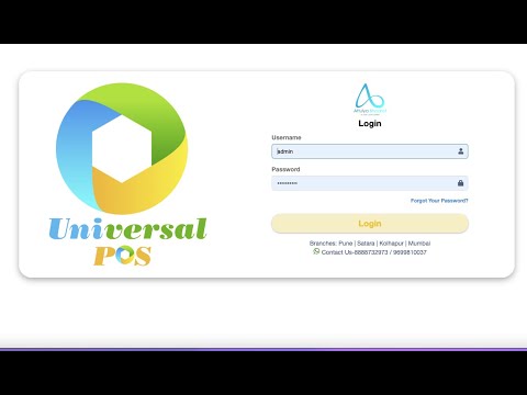 Universal POS Software | Complete Billing + Stock + Franchise ...