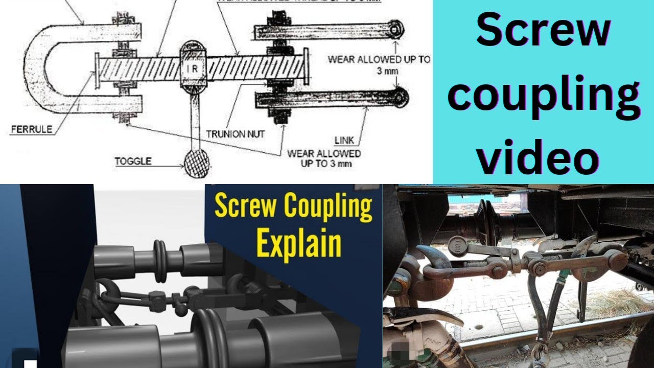 Screw coupling | IRS Screw coupling | @sushilmishra - YouTube