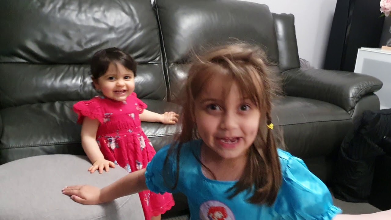 Sisters Playing Youtube
