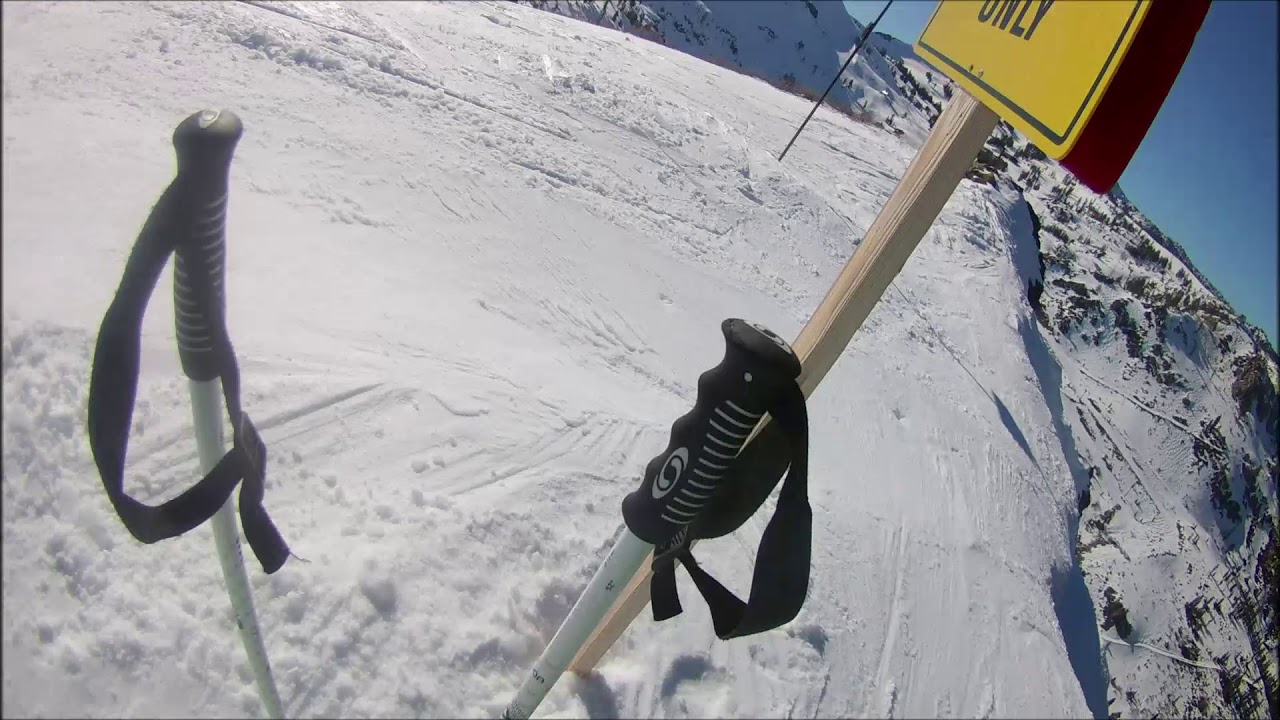 Chute 75 and KT-22 at Squaw Valley, CA - YouTube