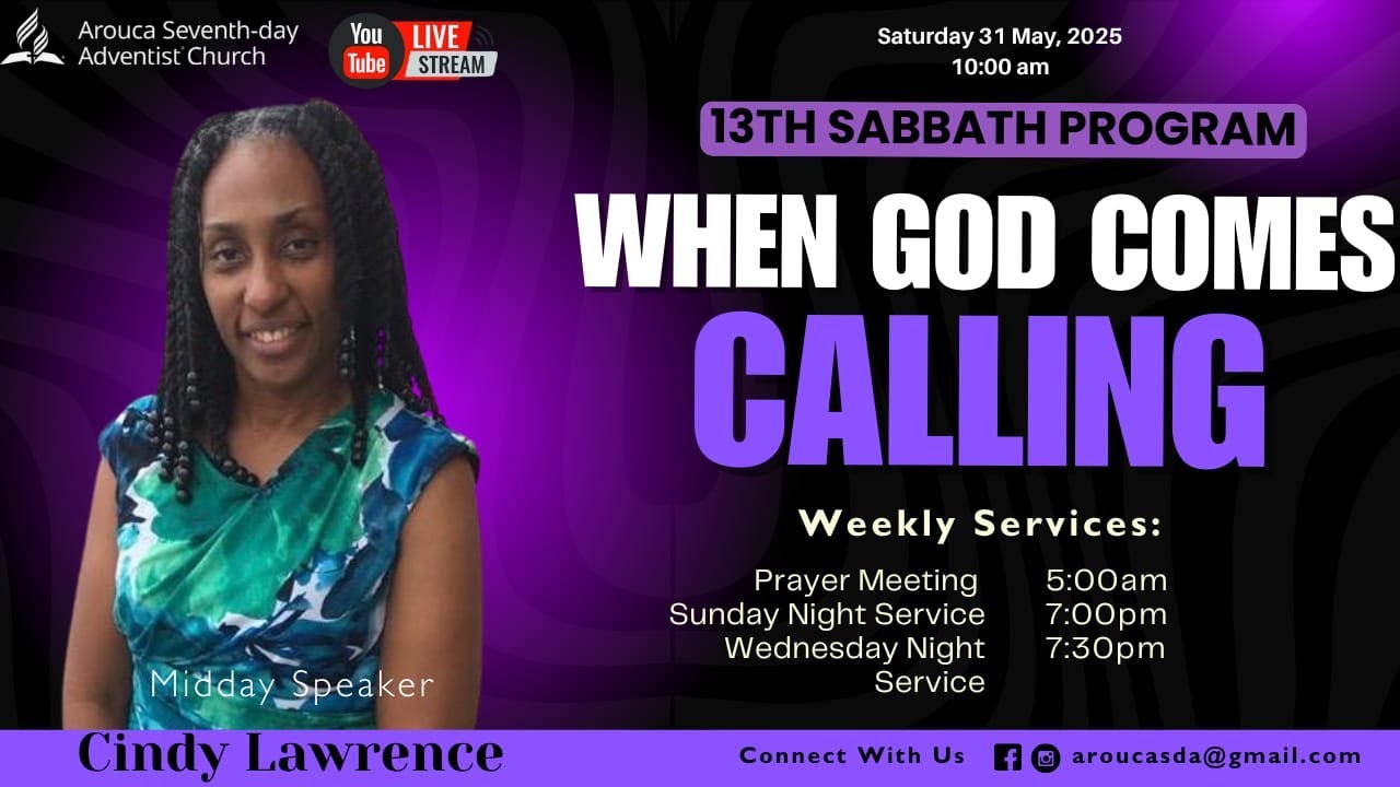 13th Sabbath Programme | "When God Comes Calling" | 31st May 2025 - YouTube