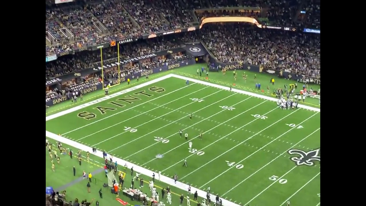 Watch starting QB Taysom Hill lead Who Dat chant ahead of showdown with ...