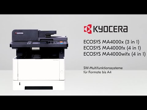 Produkt Highlights Kyocera ECOSYS MA4000x bis MA4000wifx - YouTube