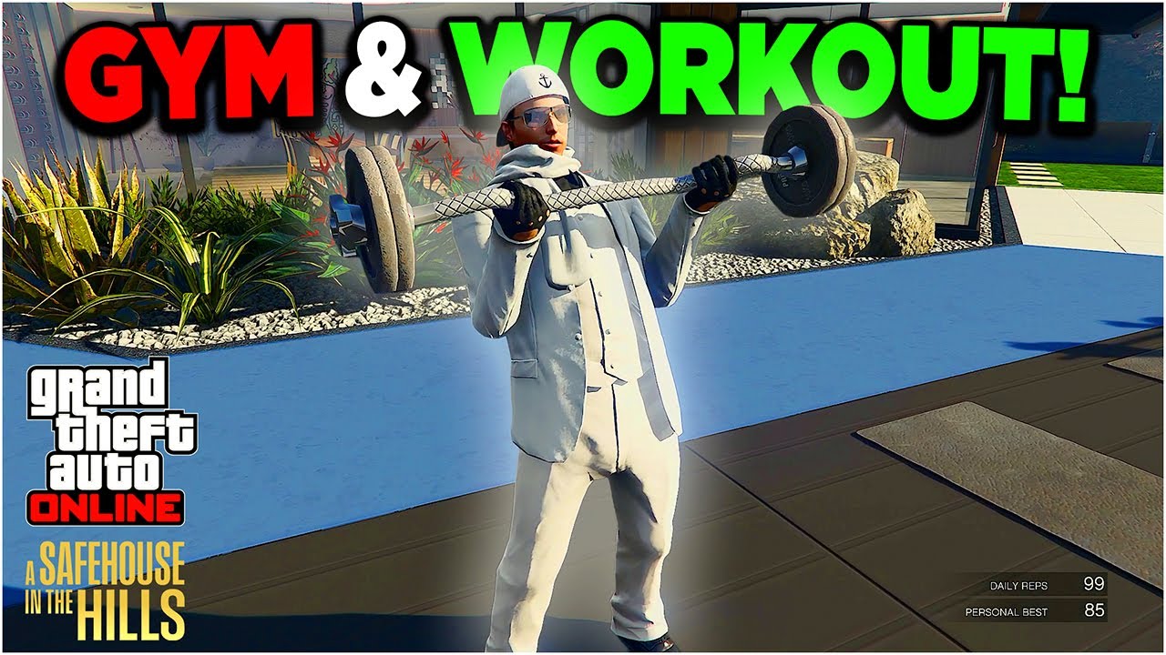 *NEW* How To Workout In GTA Online & Get RIPPED! (Gym Feature In ...