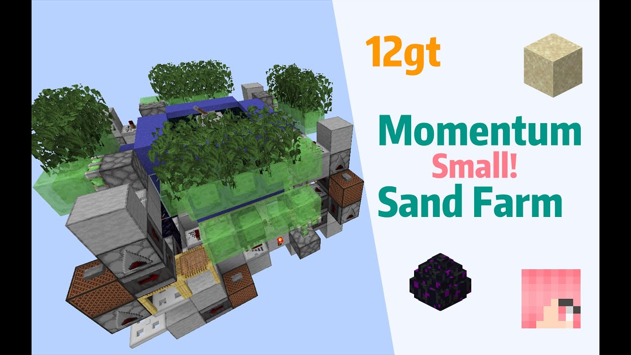 [MC]Small 12gt Momentum Sand Farm! - YouTube
