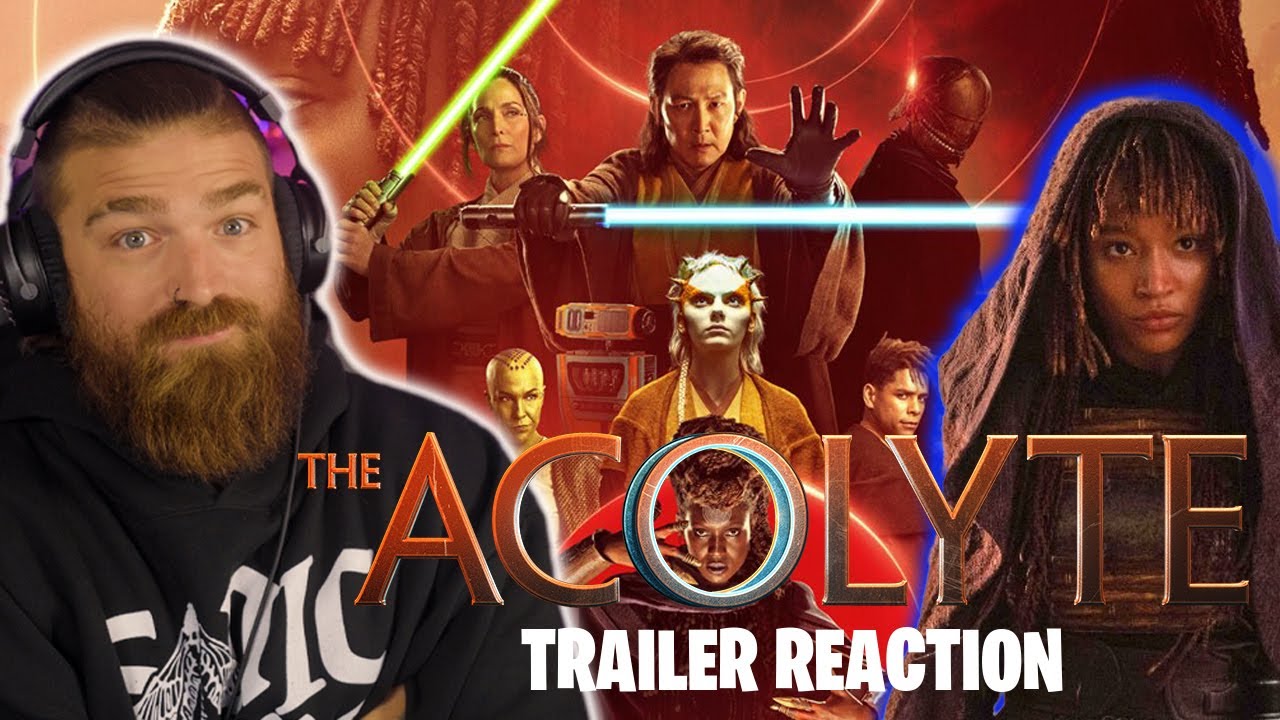 The ACOLYTE Trailer Reaction! - Here We Go... - YouTube