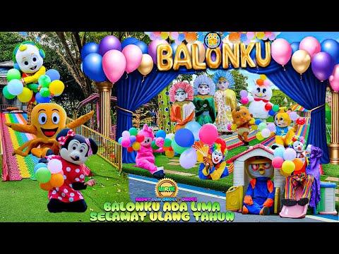 ONDEL ONDEL JOGET DAN BADUT LUCU❤️BALONKU ADA LIMA 2026 & HAPPY BIRTHDAY VERSI BADUT LUCU LABUBU