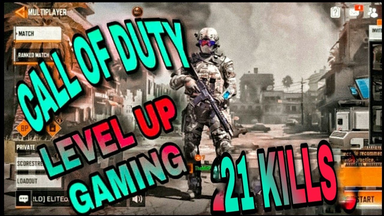 First Time | Call Of Duty Level Up Gaming. - YouTube