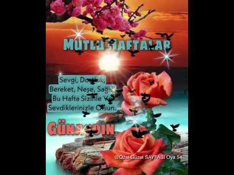 Mutlu Haftalar Günaydın 💕🌷