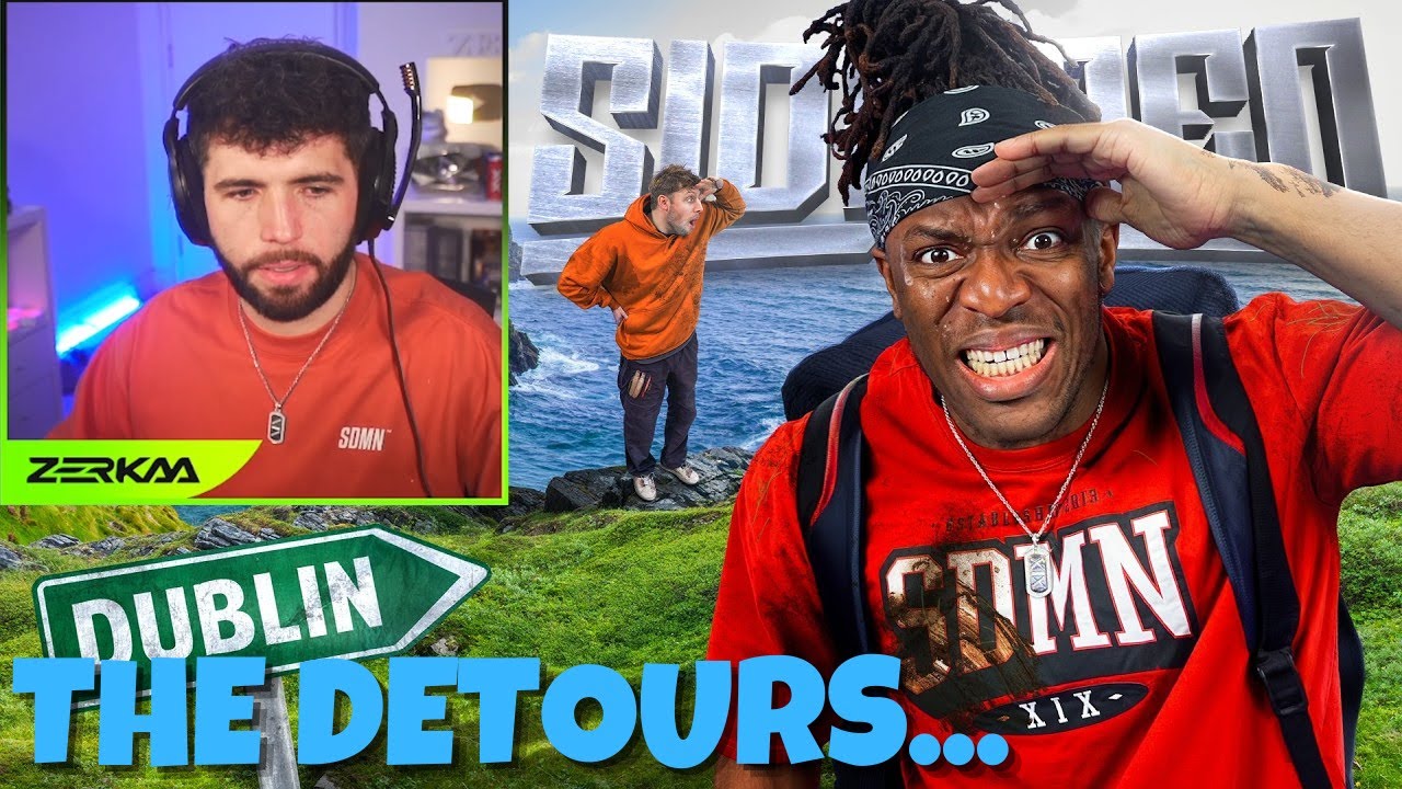 What ZERKAA Wanted MORE From The SIDEMEN ABANDONED IN IRELAND CHALLENGE ...