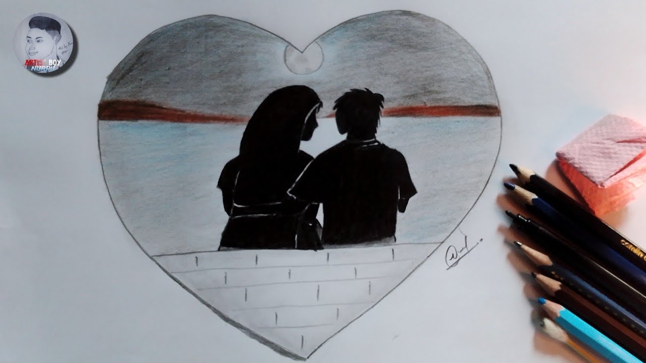 How to draw a Couple easy || step by step drawing tutorial - YouTube