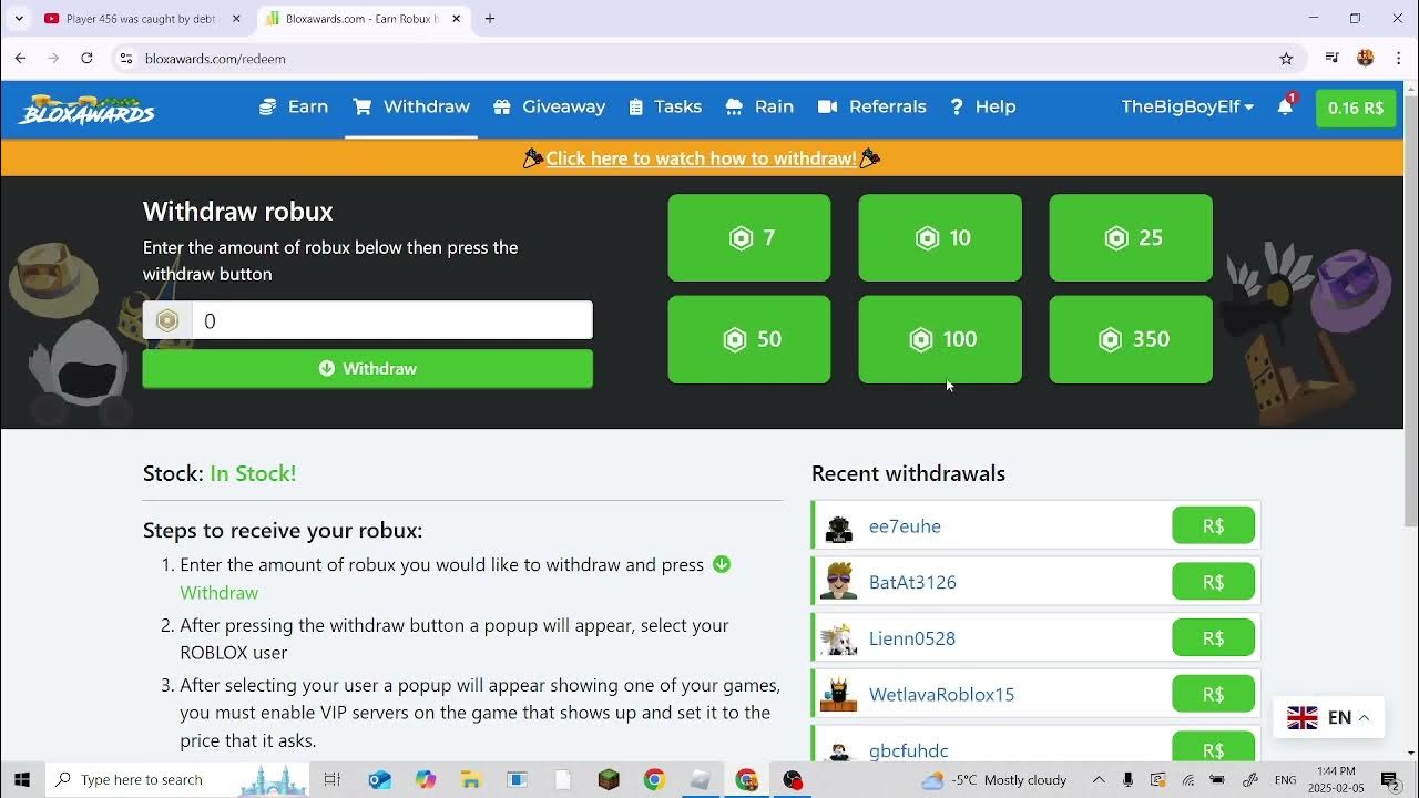 How to get free robux easily (REAL) - YouTube
