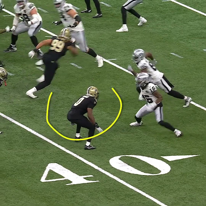 Jakobi Meyers catches for a 29-yard Gain vs. New Orleans Saints - YouTube