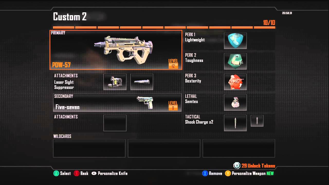 Black Ops 2 class setup! (READ DESCRIPTION) - YouTube