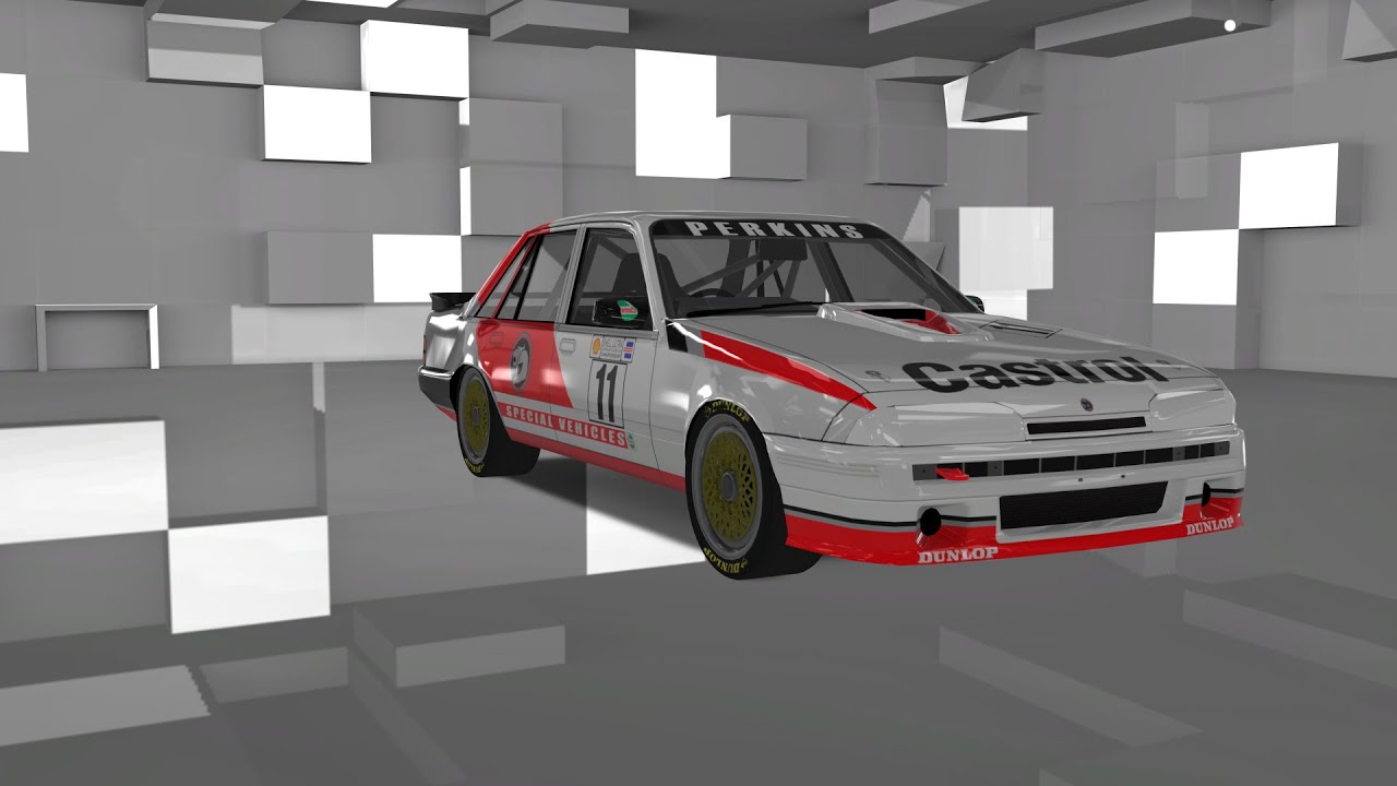1987 Holden VL Commodore Touring Car At Sandown Raceway - YouTube
