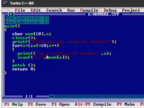 Funcionamiento de un programa en C++ - YouTube
