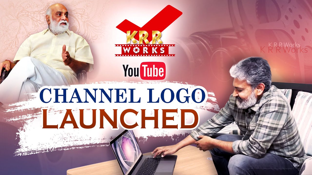 SS Rajamouli Launched KRR Works YouTube Channel Logo | K Raghavendra ...