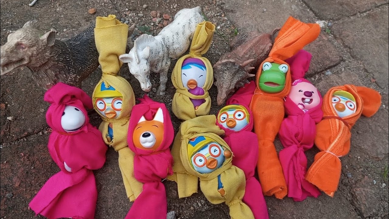 Mencari pororo, crong, edy, loopy, poby, patty, pororo pocong. - YouTube