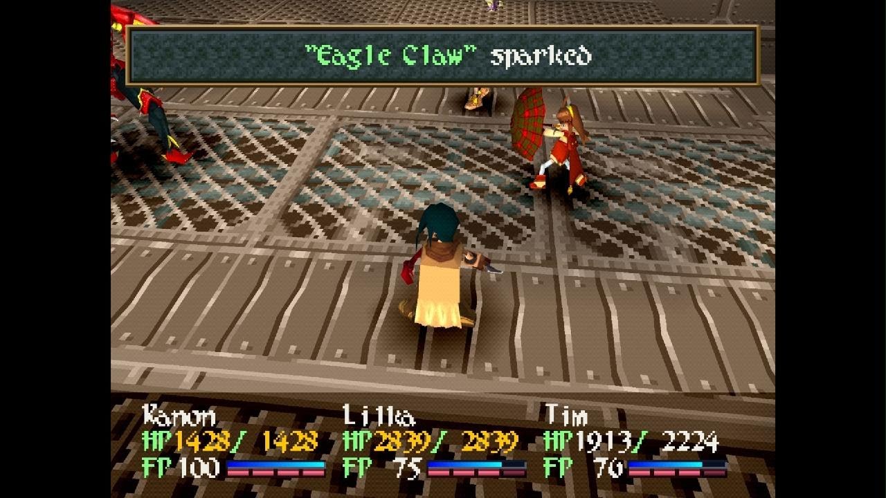 Quickest way to get Eagle Claw on the PS5 version of Wild Arms 2 - YouTube