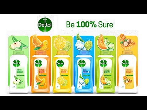 Dettol Body Wash and Shower Gel for 12 Hour Complete Odour Protection ...
