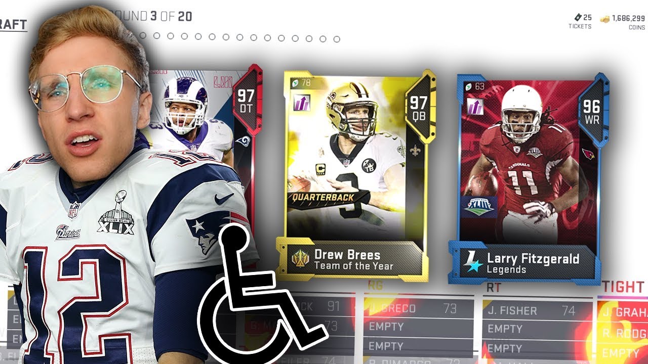 The OLDEST Players Draft! Madden 19 MUT Draft - YouTube