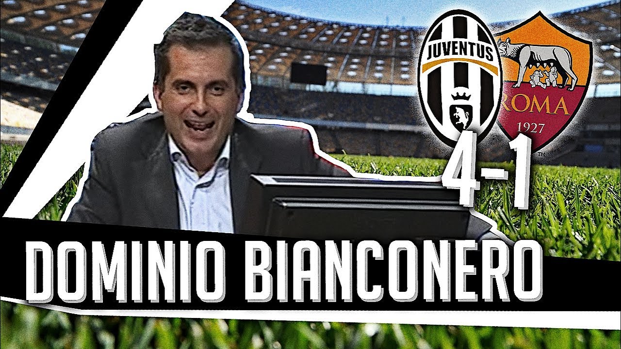 DIRETTASTADIO 7GOLD - Direttastadio 7Gold - (JUVE ROMA 4-1) - YouTube