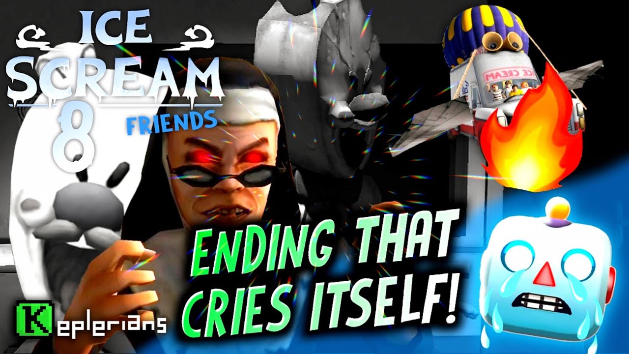 An EMOTIONAL CRYING ending coming in ICE SCREAM 8???😭💔🍦 | Ice Scream 8 ...