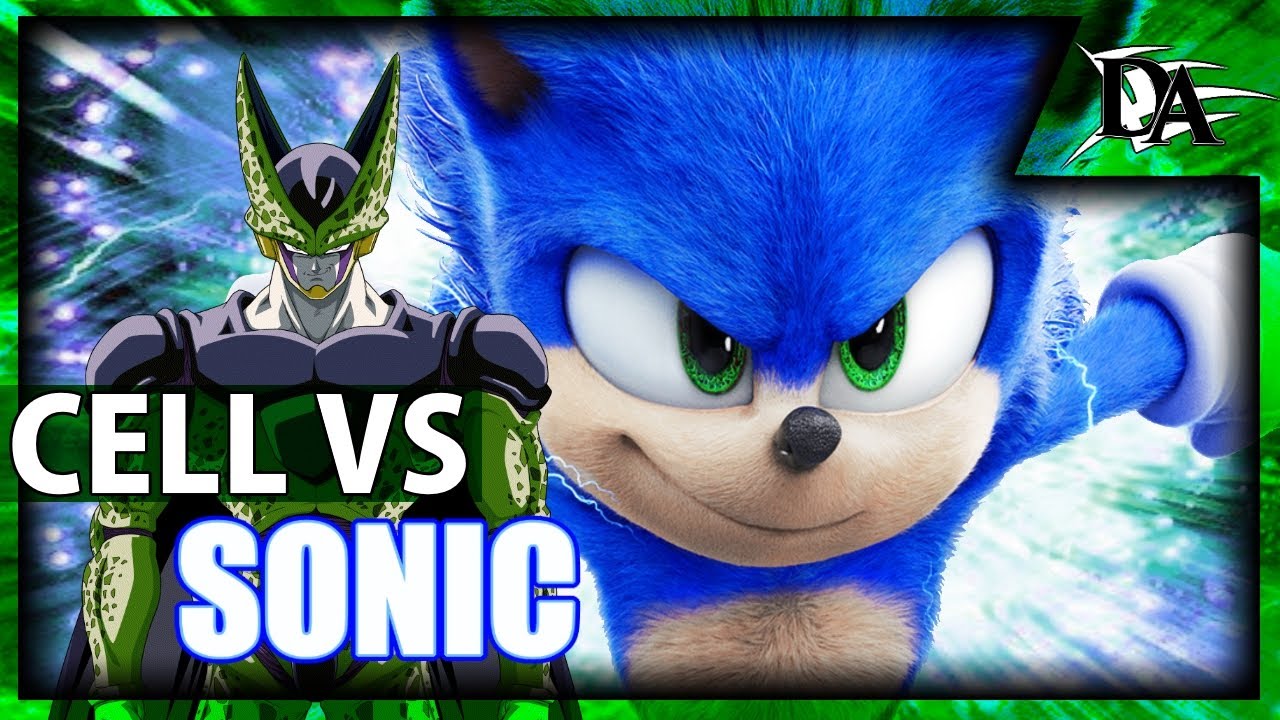 Perfect Cell Vs Movie Sonic The Hedgehog - YouTube