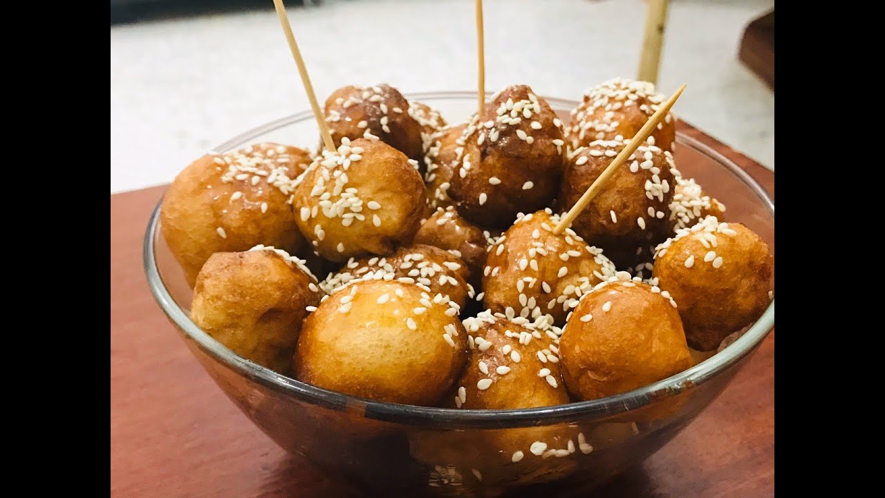 Luqaimat Arabic sweet|Arabic Sweet Dumplings|Family kitchen recipe ...