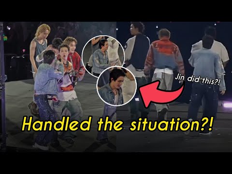 JIN NOTICED IT?! The Moment Jin Handled The Situation—Fans Can't Stop Talking About His Awareness...