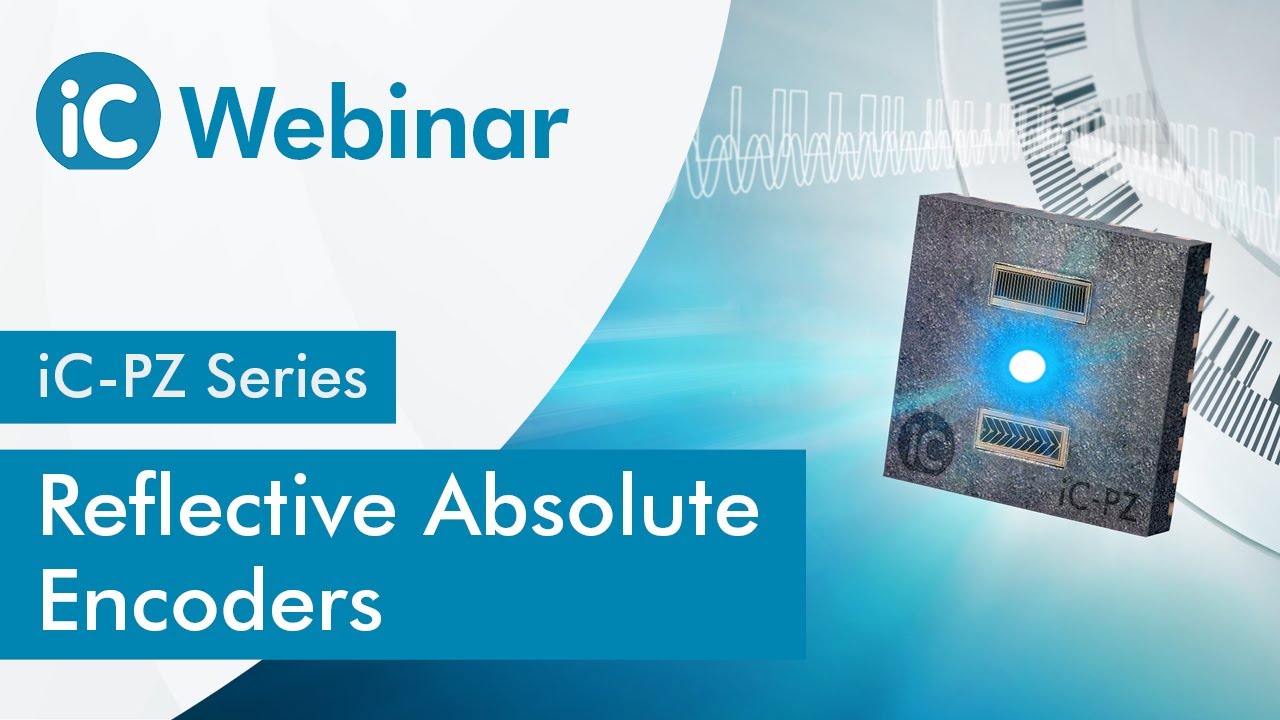 Reflective Absolute Encoders for Precise Measurements | iC-PZ Series ...