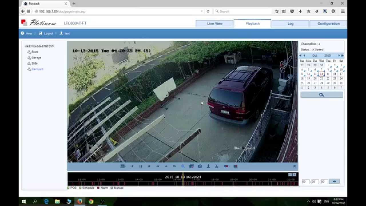 How To Remote Access Camera System Using Firefox - YouTube